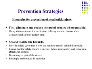 Prevention Of Needlestick Injury Among Chinese Nurses | PPT