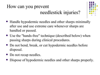 Prevention Of Needlestick Injury Among Chinese Nurses | PPT