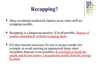 Prevention Of Needlestick Injury Among Chinese Nurses | PPT