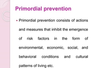 Prevention primary, secondary, tertiary | PPTX