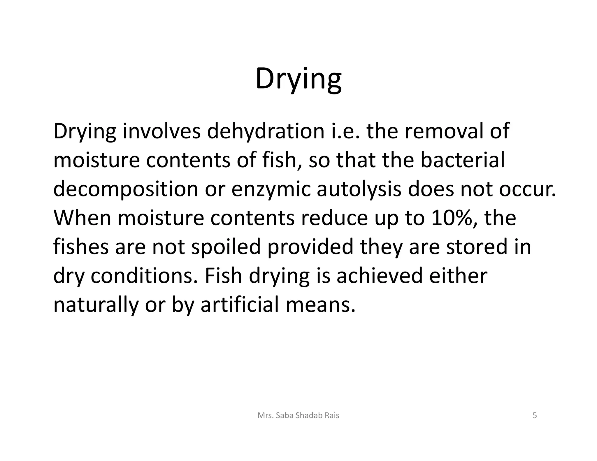 preservation-processing of fish in Bangladesh | PDF