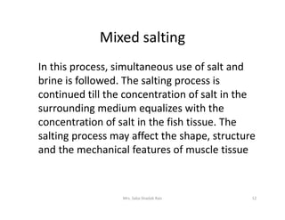 preservation-processing of fish in Bangladesh | PDF