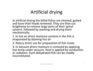 preservation-processing of fish in Bangladesh | PDF