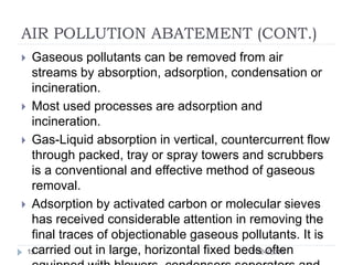 Prevention and Control of Air Pollution, Noise Pollution and Vehicular ...