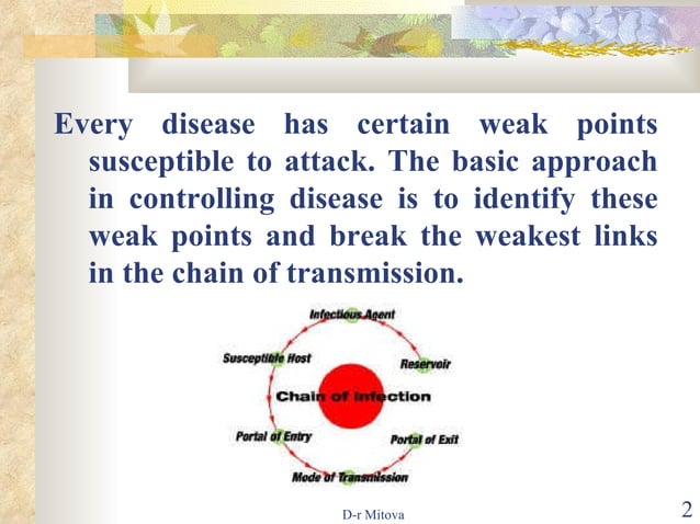 Prevention and control of infectious diseases | PPT