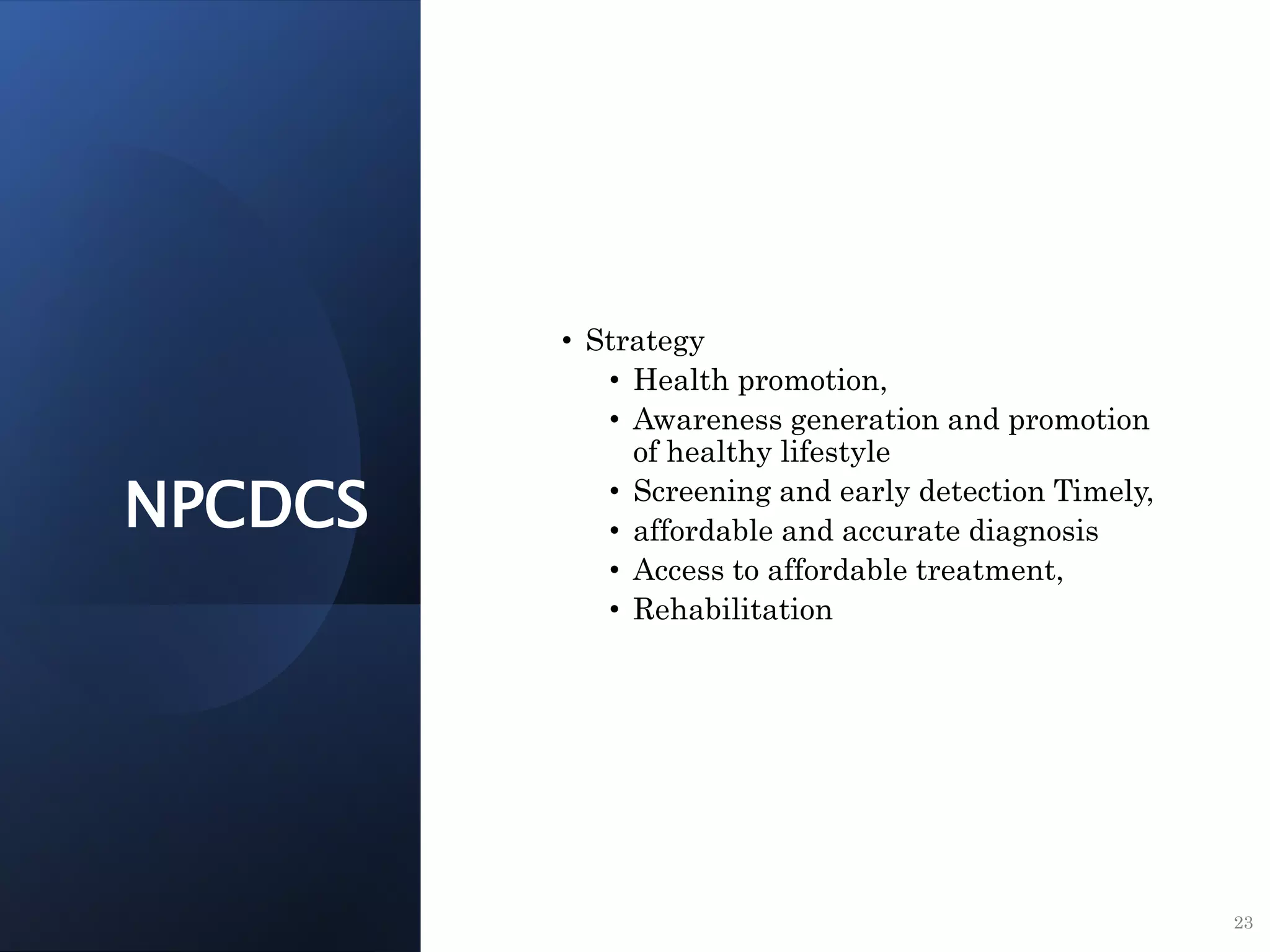 Prevention and Control of Non-Communicable diseases (NCDs).pptx