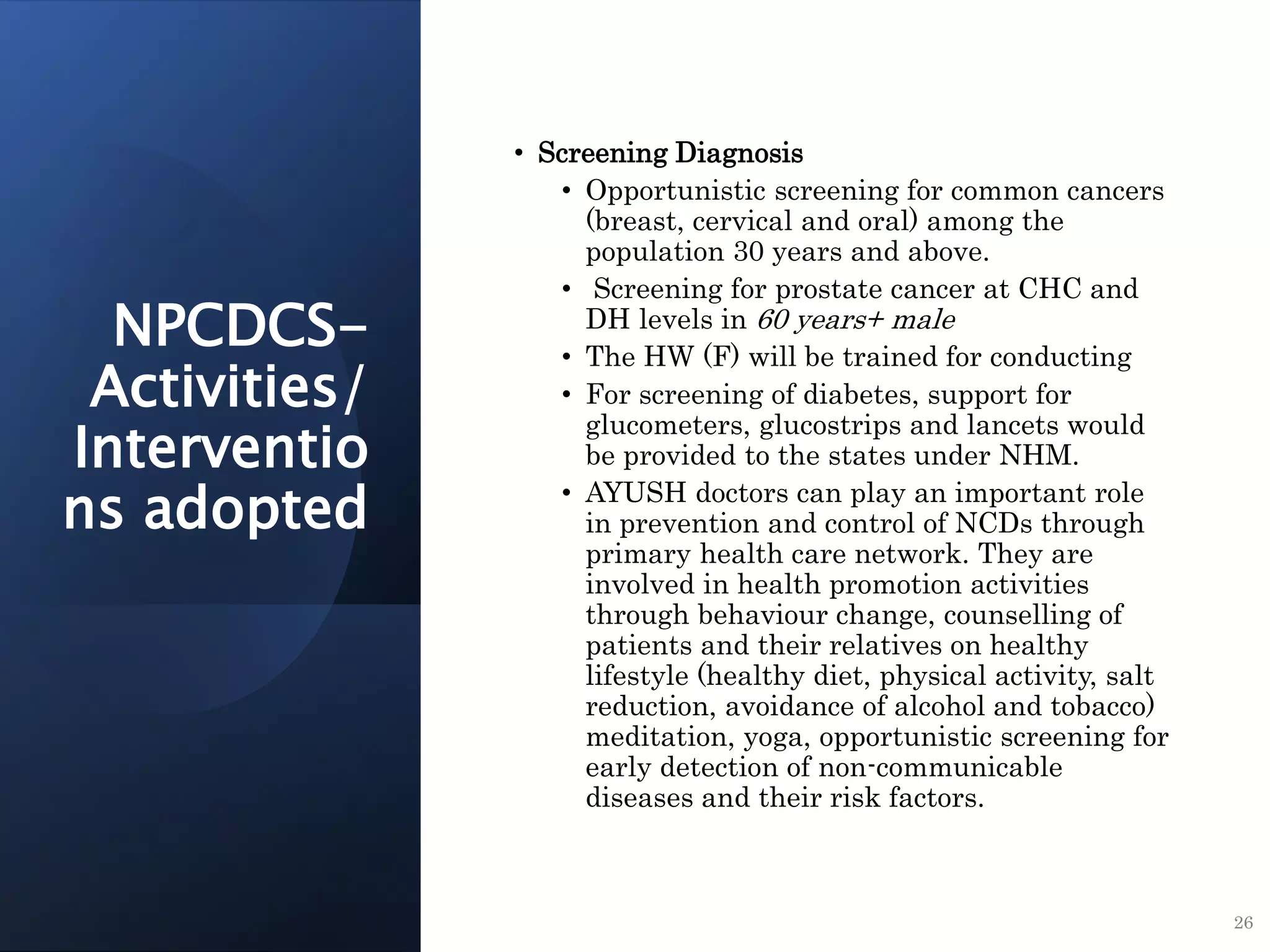 Prevention and Control of Non-Communicable diseases (NCDs).pptx