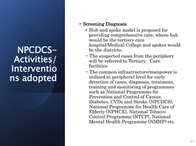 Prevention and Control of Non-Communicable diseases (NCDs).pptx