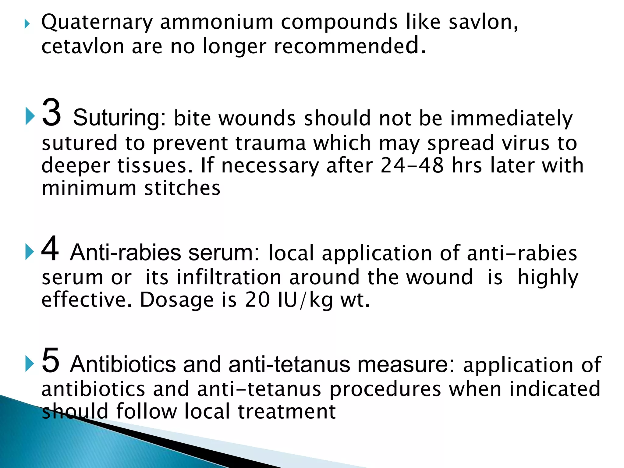 Prevention and control of rabies | PPTX