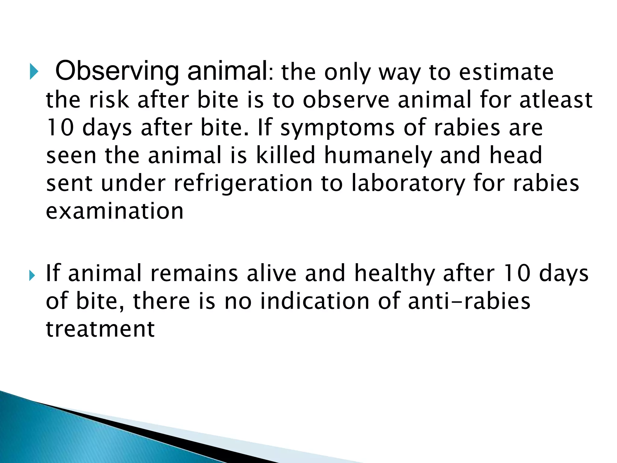 Prevention and control of rabies | PPTX