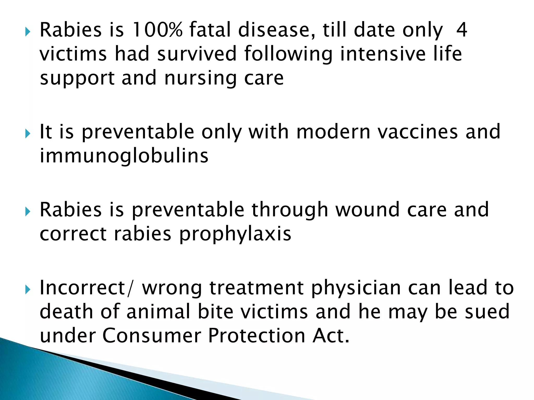 Prevention and control of rabies | PPTX