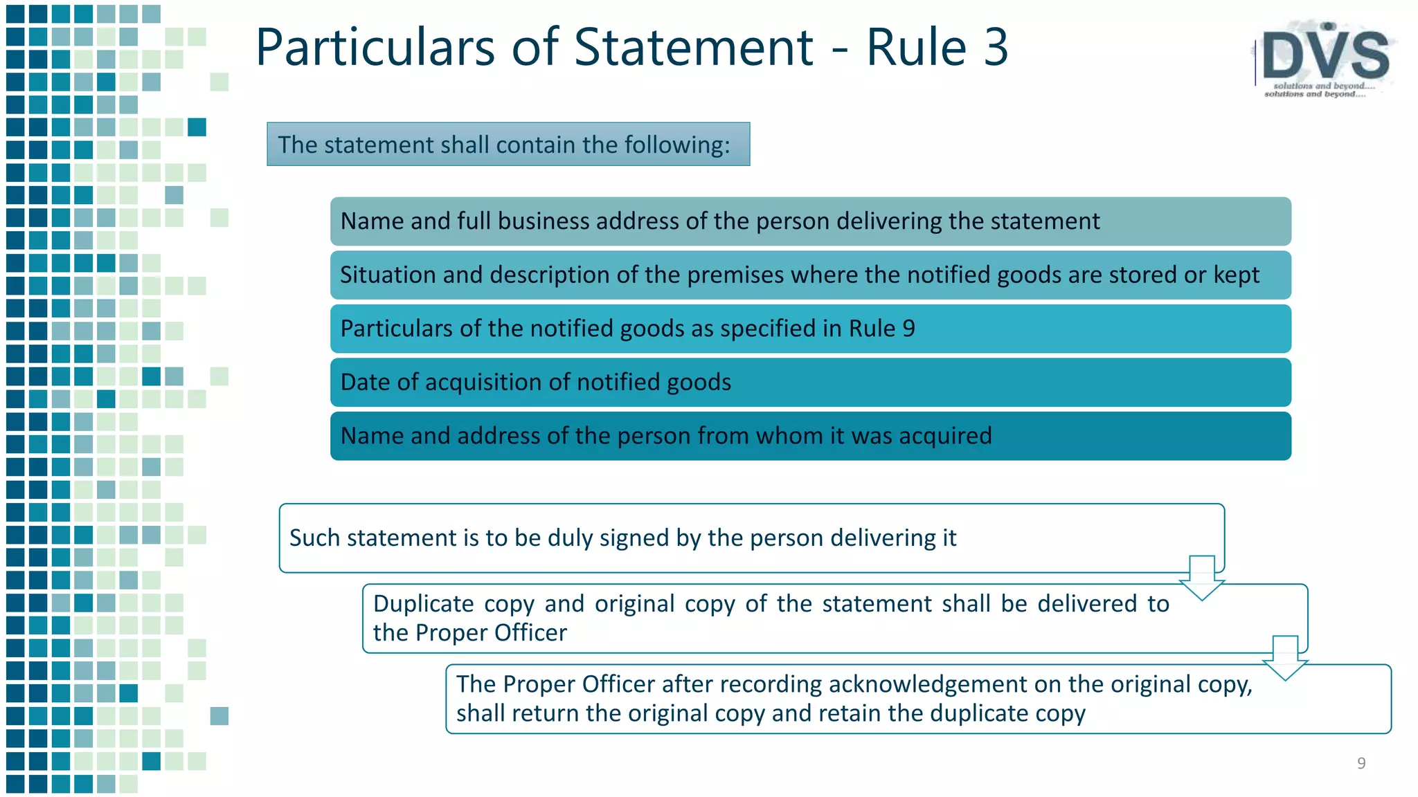 Prevention and detection of illegal import and export goods | PPTX