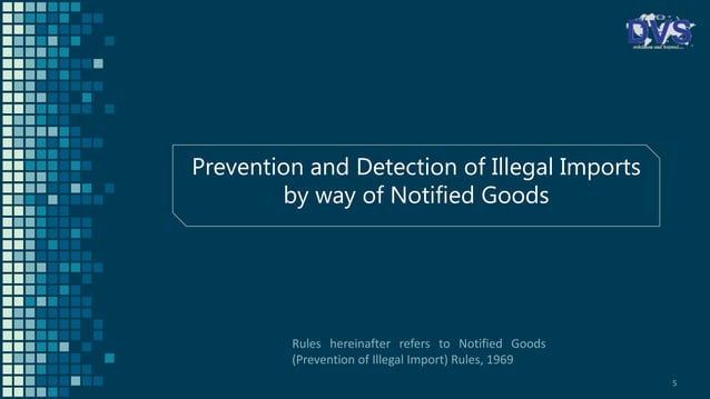 Prevention and detection of illegal import and export goods | PPTX ...