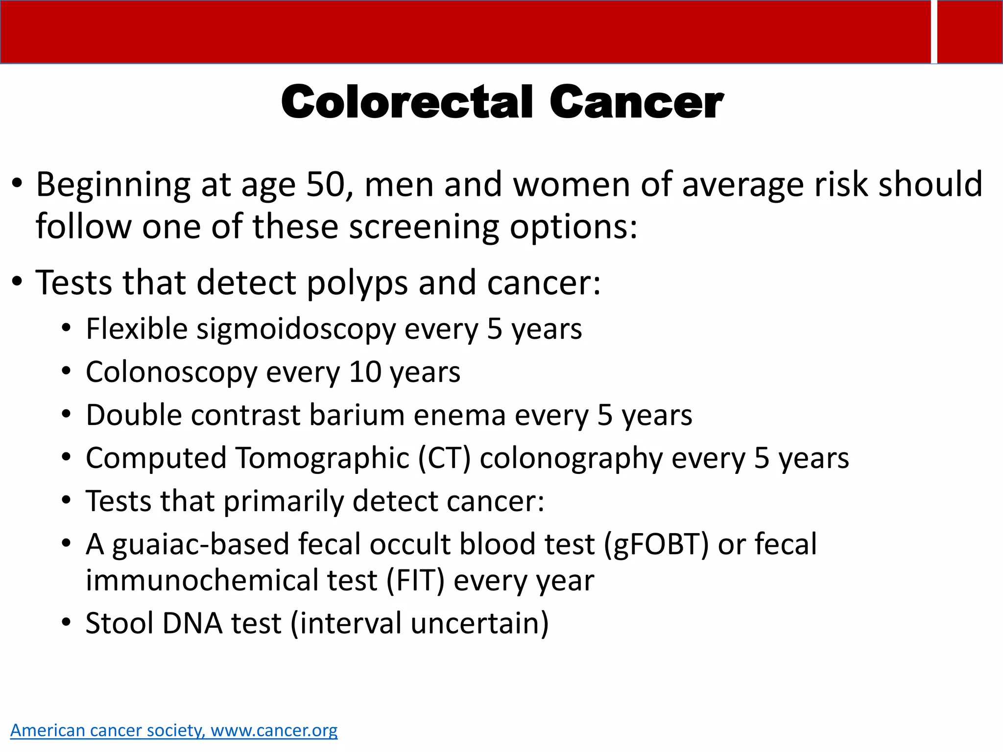 Prevention and early detection of cancer ver 3.0 | PPTX
