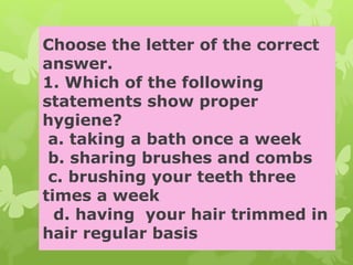 Prevention and Management of Personal Health Issues and Concern.pptx