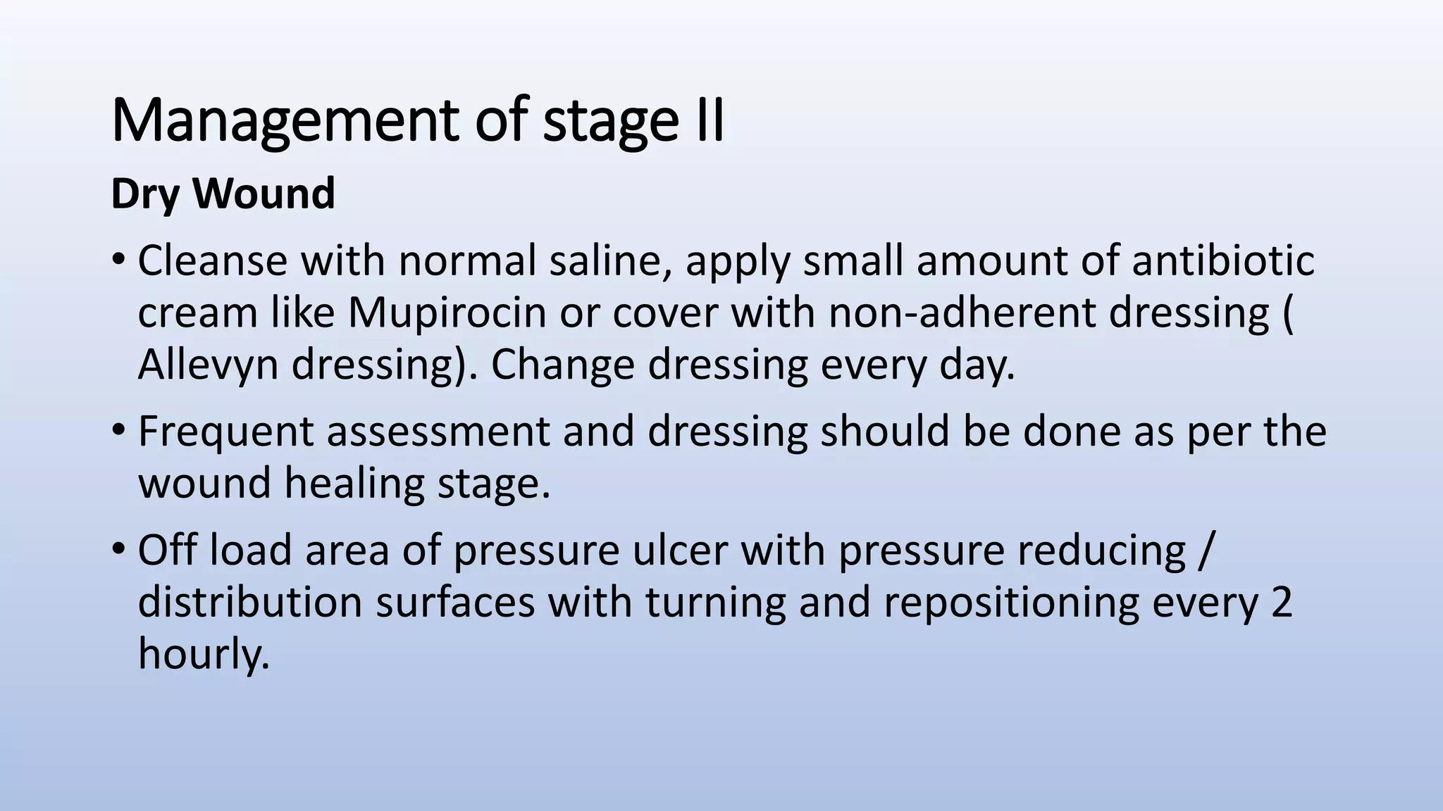 Prevention and management of pressure injury | PPTX
