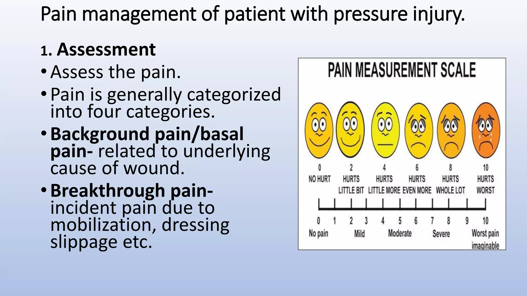 Prevention and management of pressure injury | PPTX