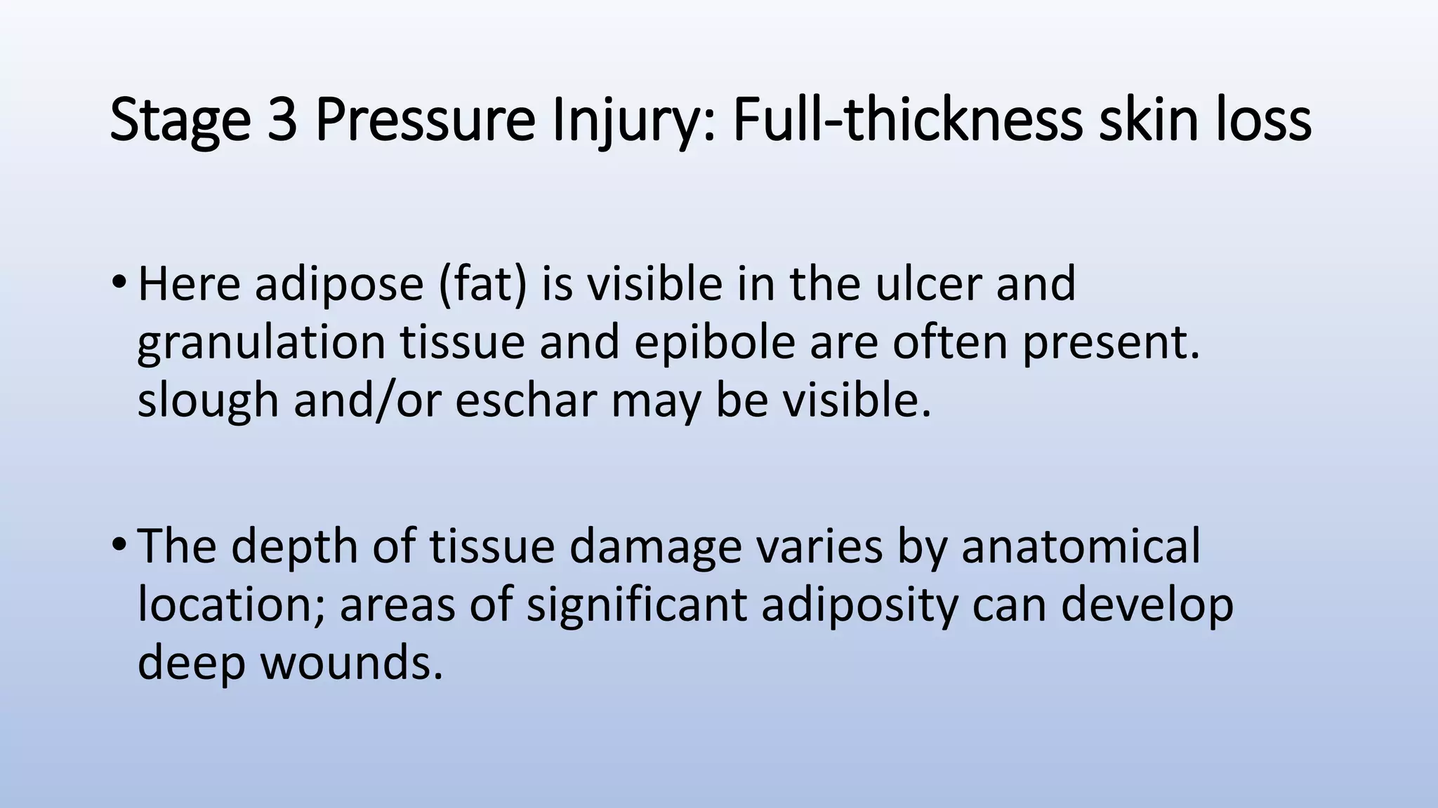 Prevention and management of pressure injury | PPTX