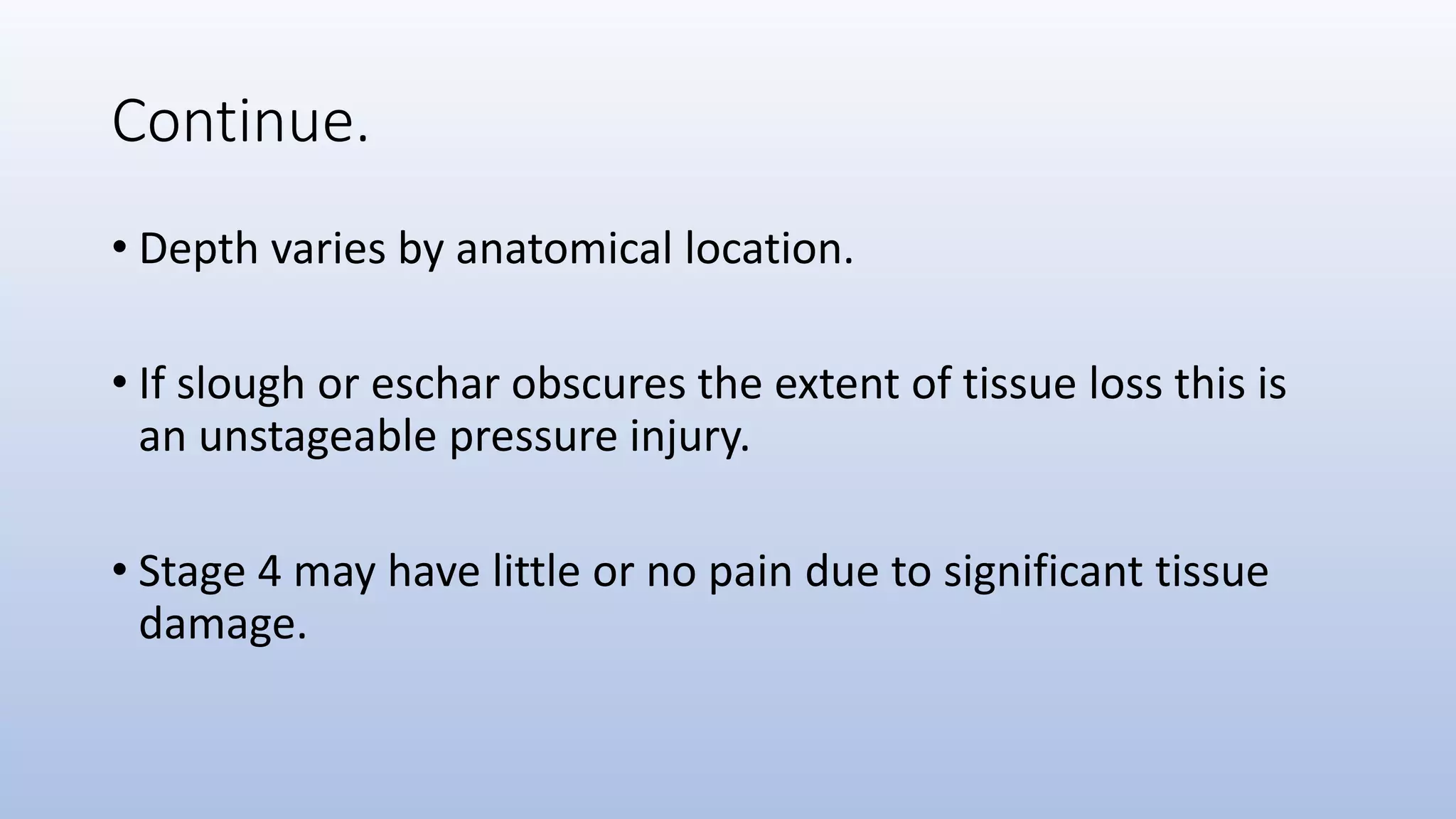 Prevention and management of pressure injury | PPTX