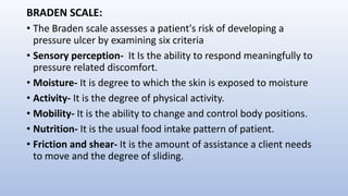 Prevention and management of pressure injury | PPTX