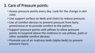 Prevention and management of pressure injury | PPTX