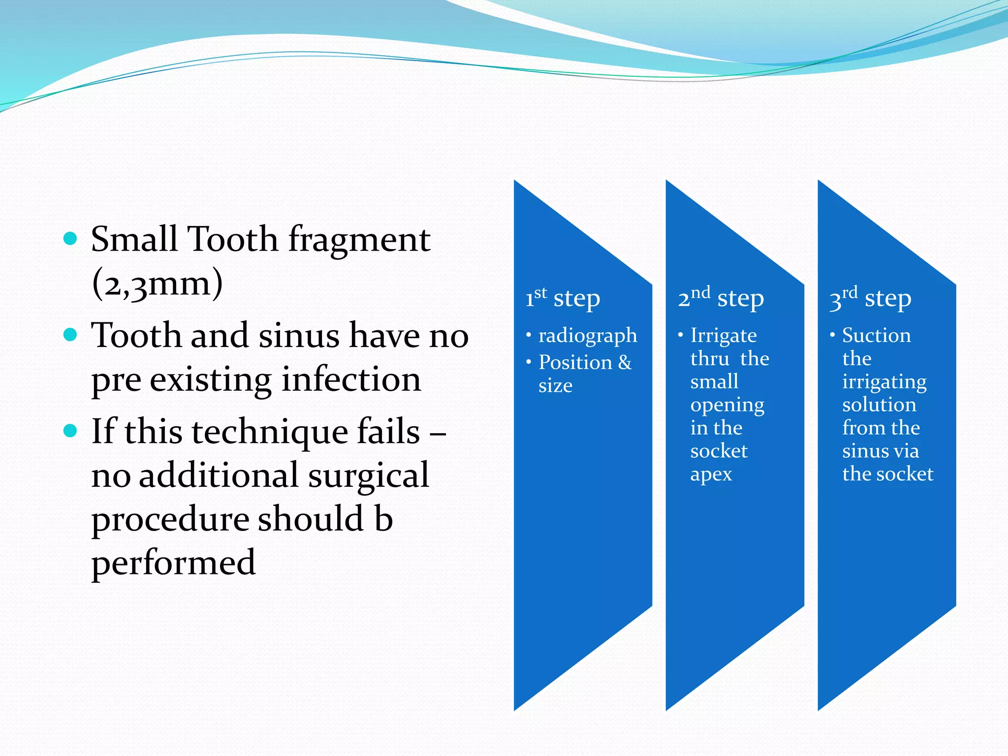 Prevention and managment of extraction complication | PPTX