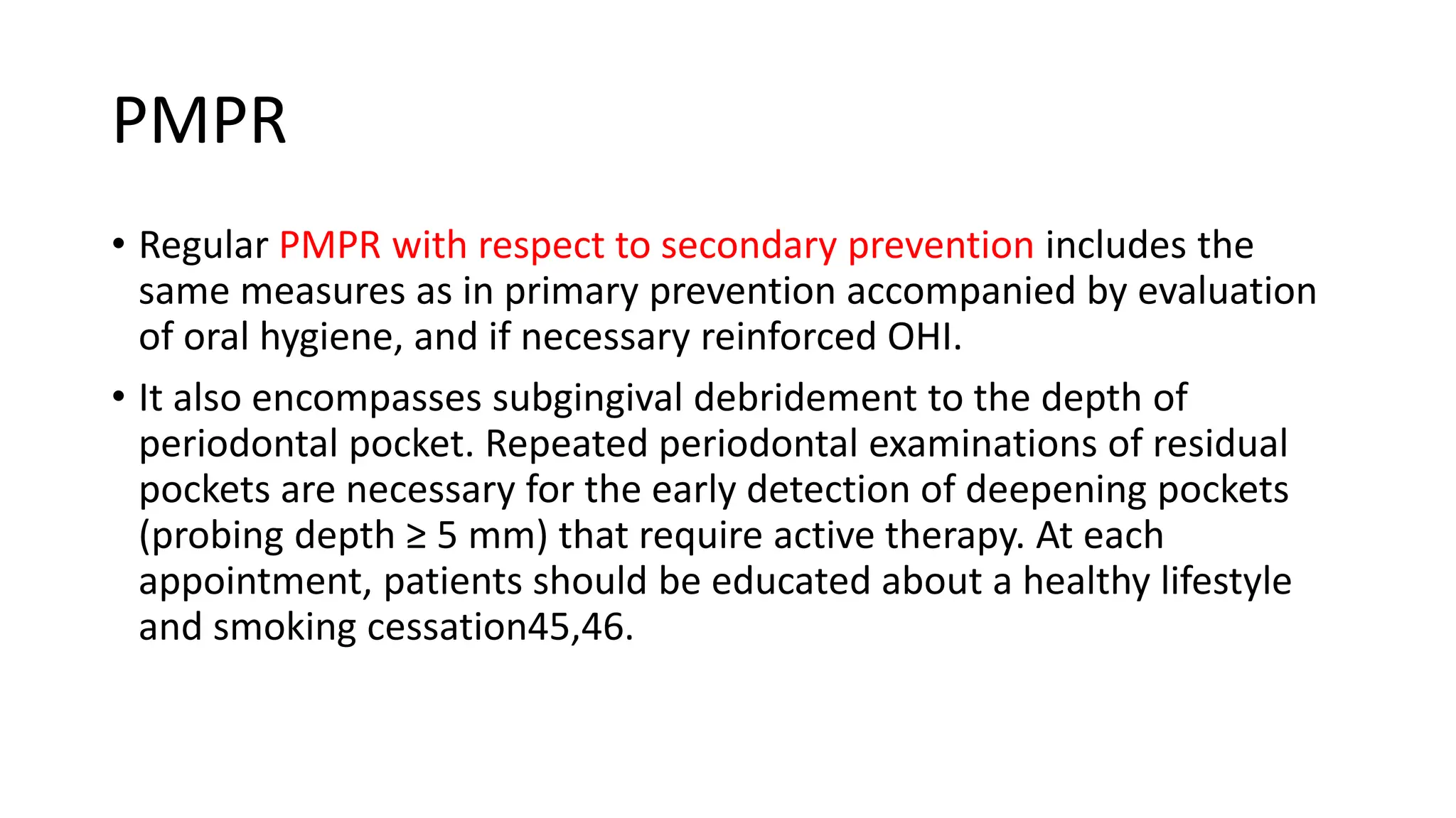 Prevention and Monitoring of periodontal disease.pptx