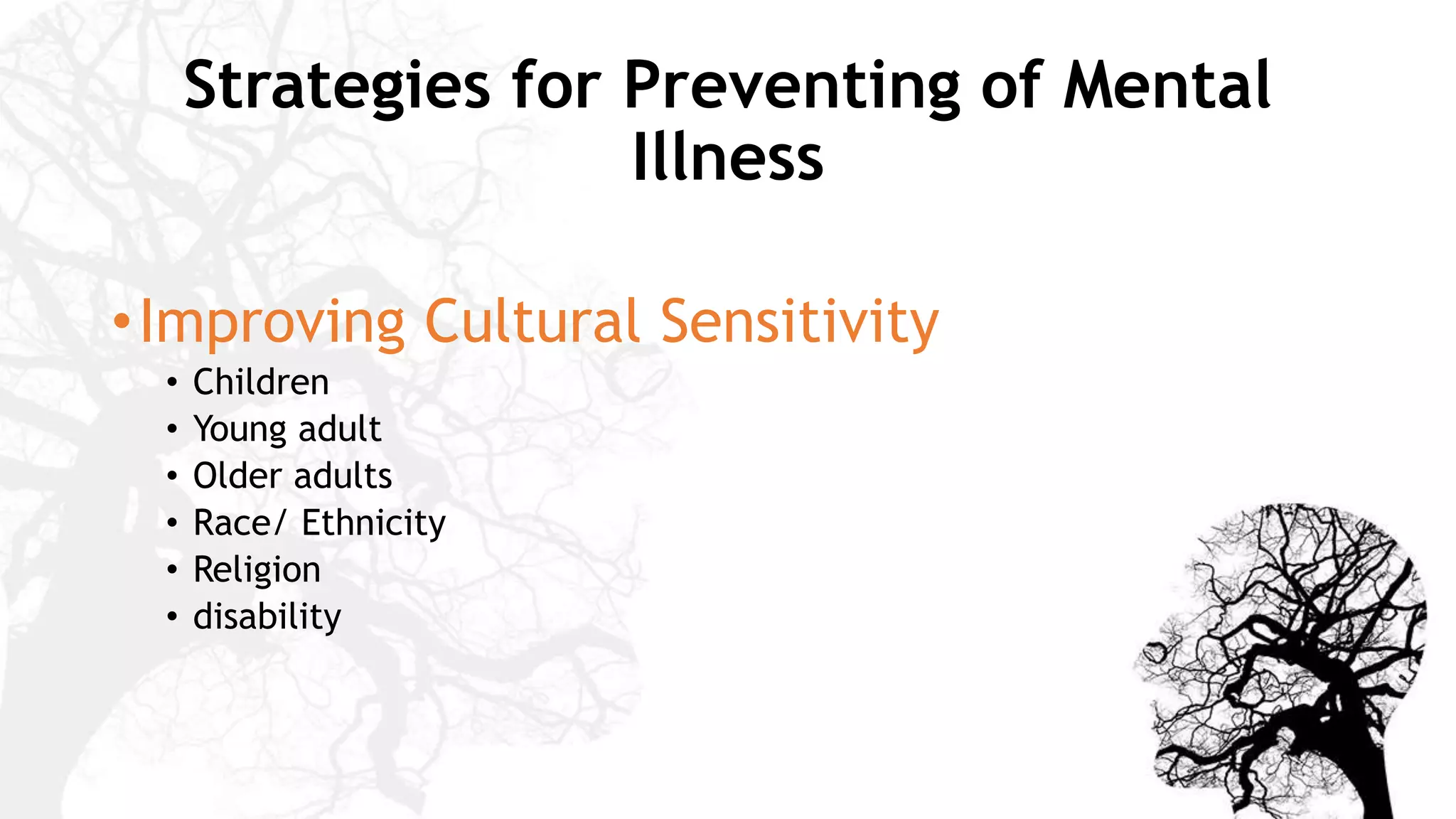 Prevention and promotion of mental illness | PPTX
