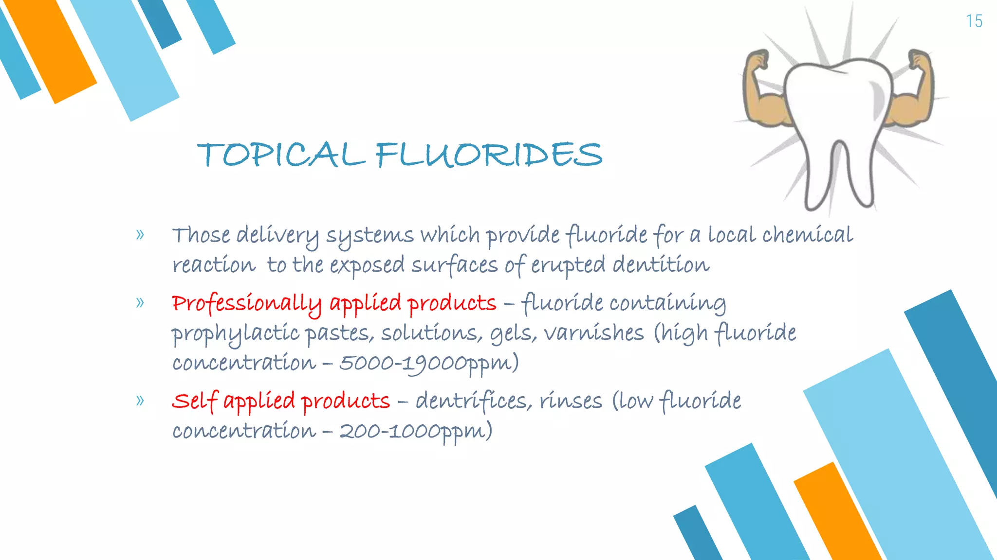 Prevention by Fluoridation | PPTX