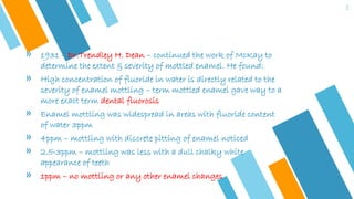 Prevention by Fluoridation | PPT