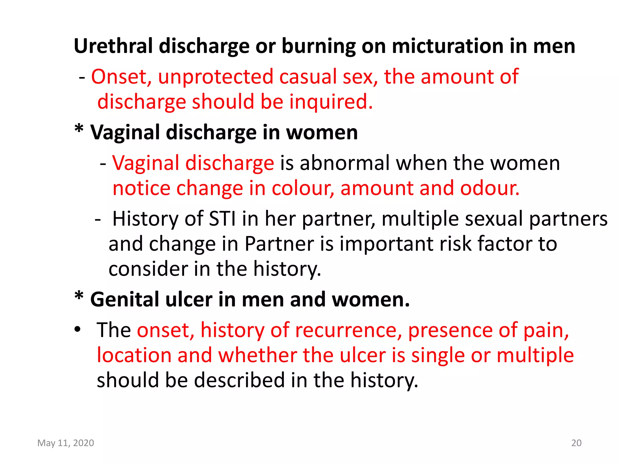 Prevention & control of STI | PDF