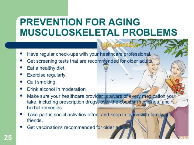 Prevention for musculoskeletal