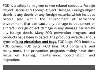 Prevention from FOD | PDF