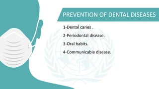 Prevention in dentistry | PPTX