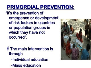 levels of Prevention &modes of intervention | PPT