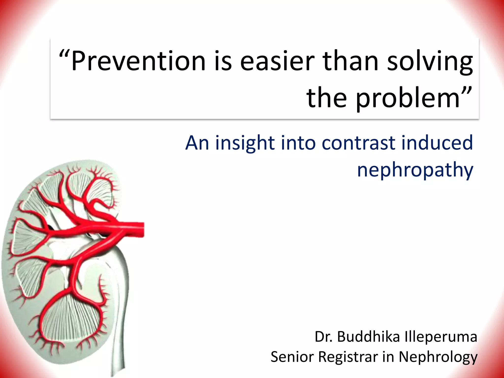 Prevention is easier than solving the problem | PPT