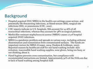 Prevention mrsa.ppt.shirlhooper | PPTX