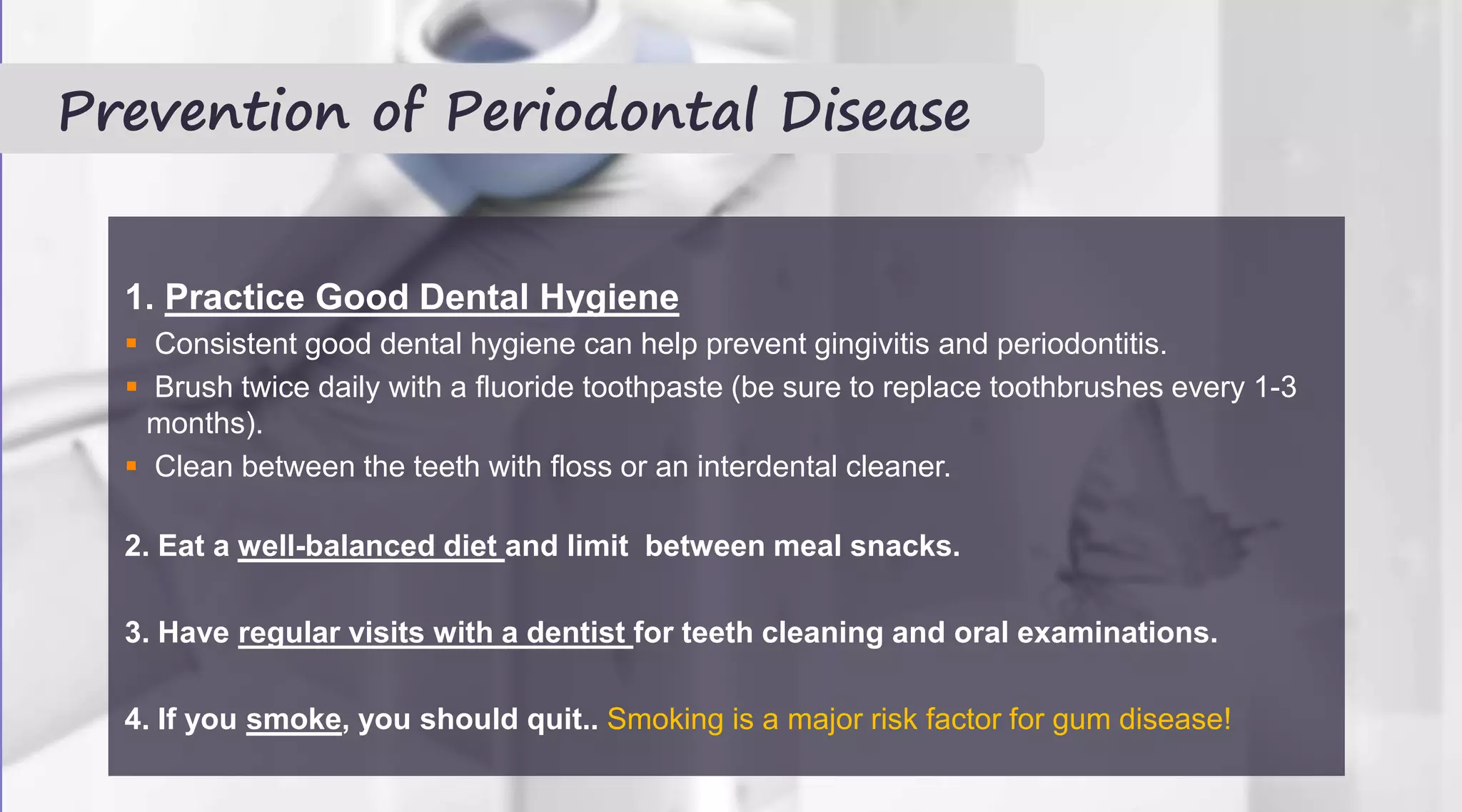 Periodontal disease | PPTX