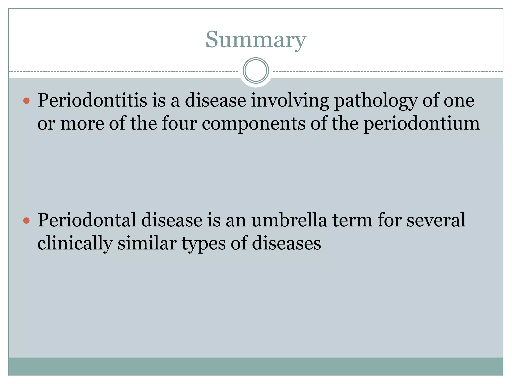 Periodontal Disease | PPTX
