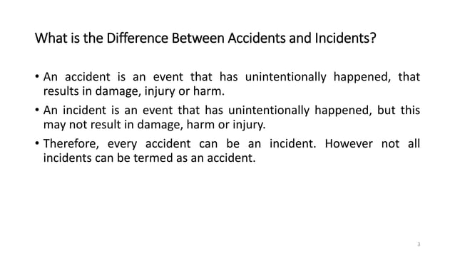 PREVENTION OF ACCIDENT (Risk Assessment & Control) | PDF | First Aid ...