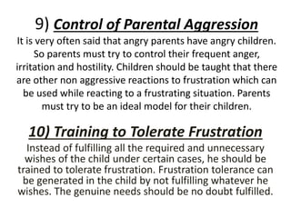 Preventionof aggression | PPTX