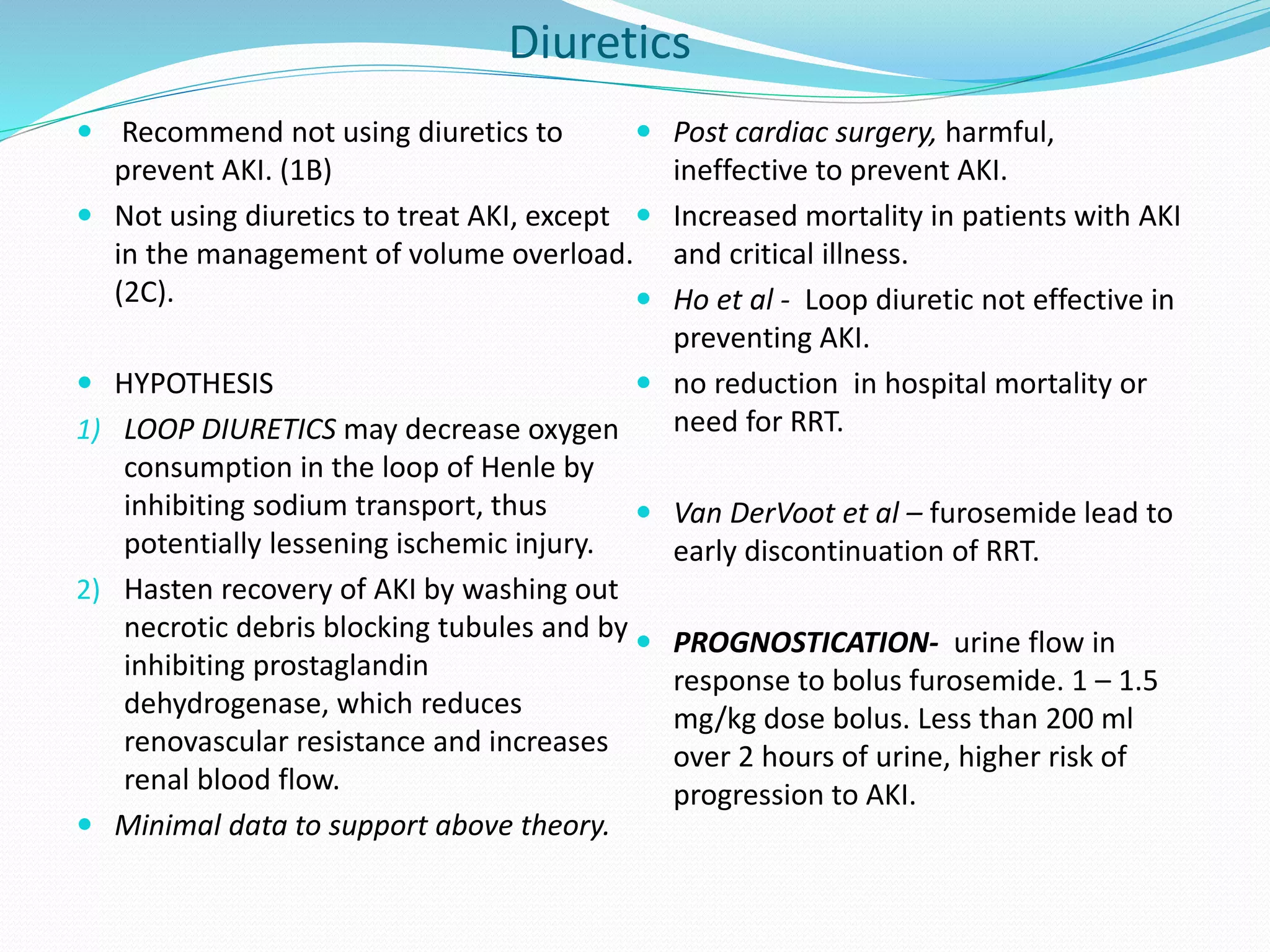 Prevention of AKI | PPT