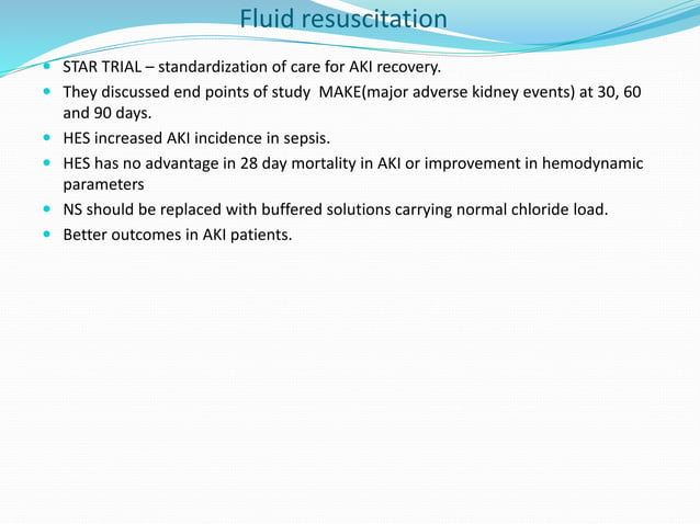 Prevention of AKI | PPT