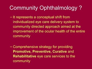 Prevention of blindness | PPT