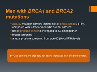 Prevention of breast cancer | PPTX