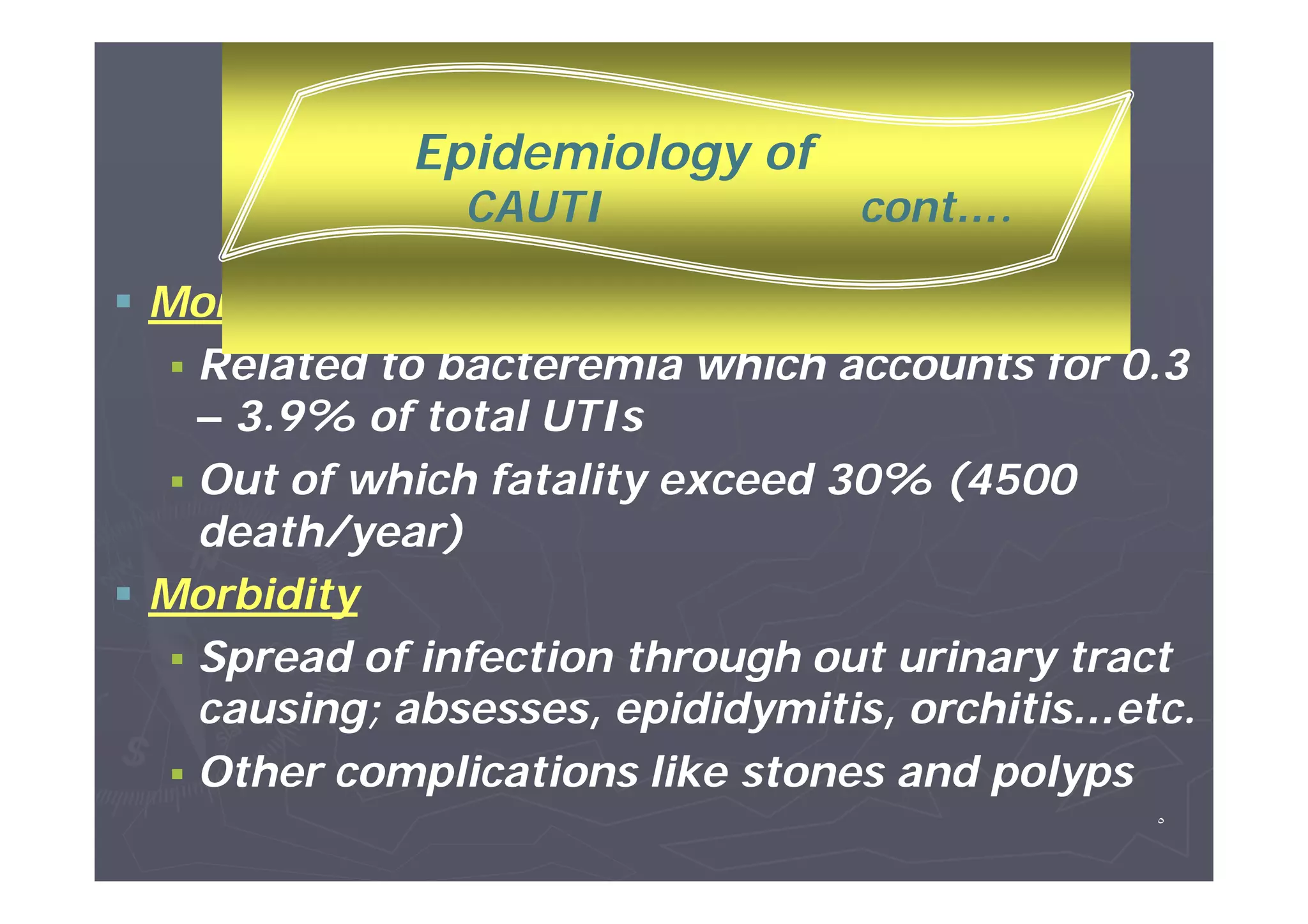 Prevention of Catheter Associated Urinary Tract Infection ( CAUTI ...