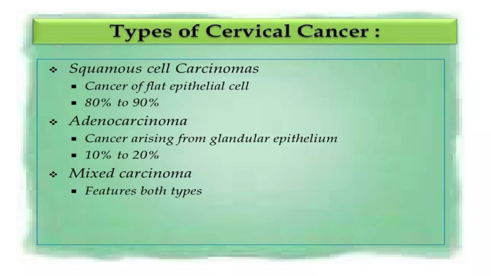 Cervical Cancer [ Incidence, Prevalence, Research Study, Introduction ...