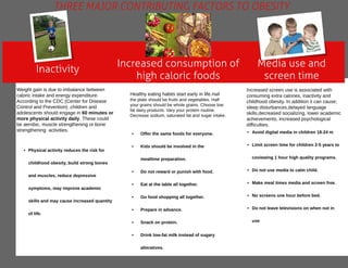 Prevention of Childhood Obesity | PDF | Nutrition | Healthy Living