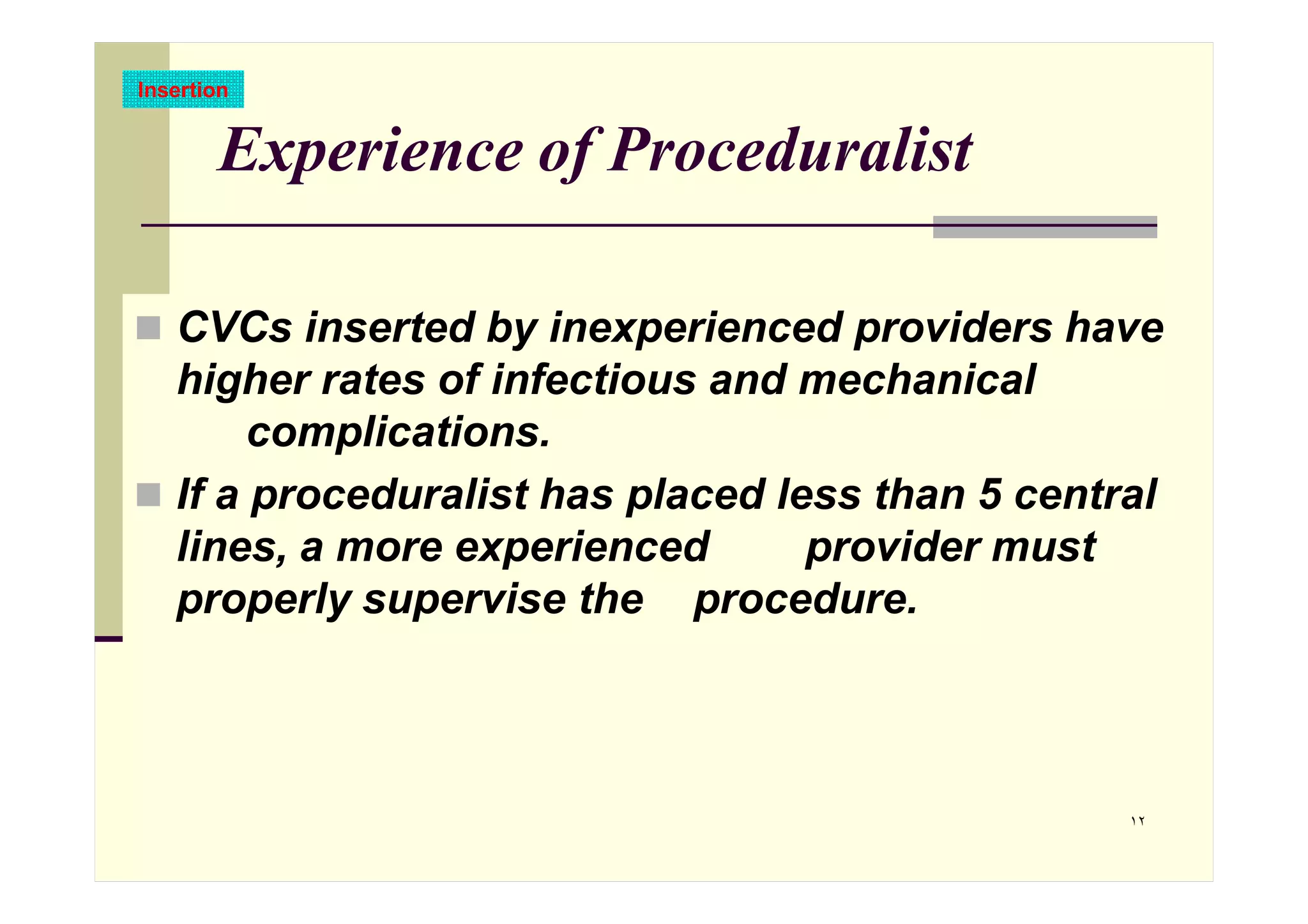 Prevention of Central Line Associated Blood Stream Infection (CLABSI ...