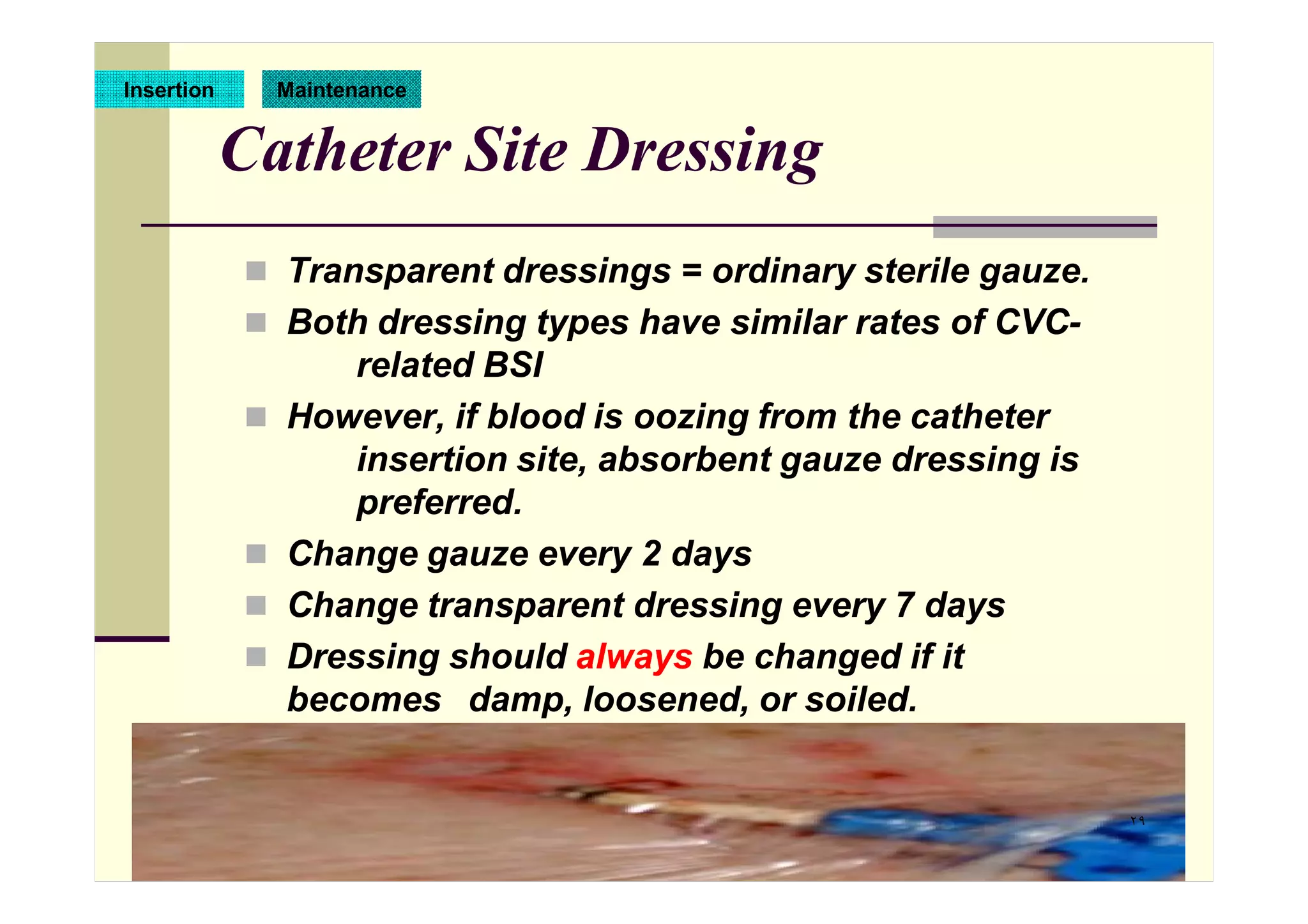 Prevention of Central Line Associated Blood Stream Infection (CLABSI ...